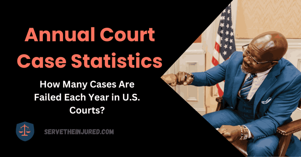 Annual Court Case Statistics in US | ServeTheInjured