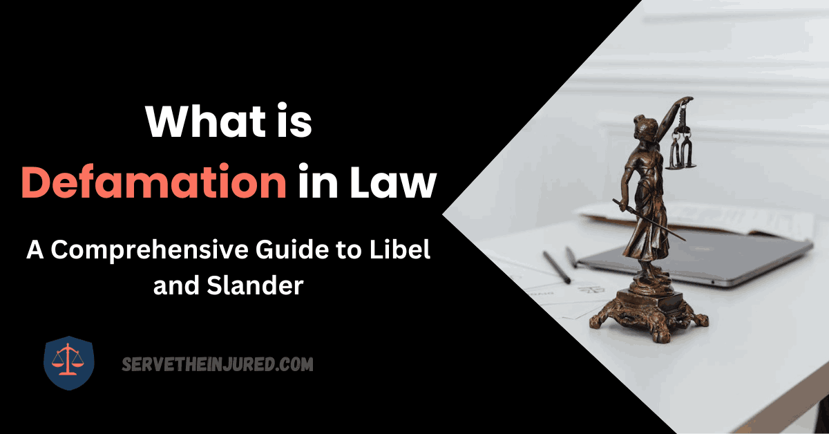 What is Defamation in Law? | ServeTheInjured